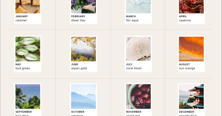 Colorstrology: What Your Birthday Month Color Says About You