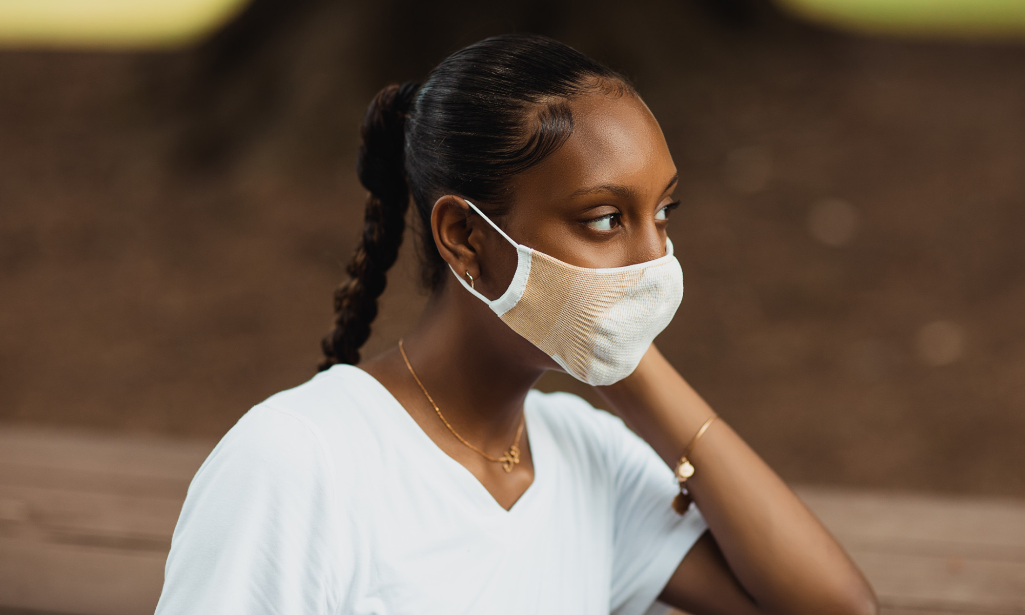 You Can Now Buy A Face Covering Infused With Shea Butter