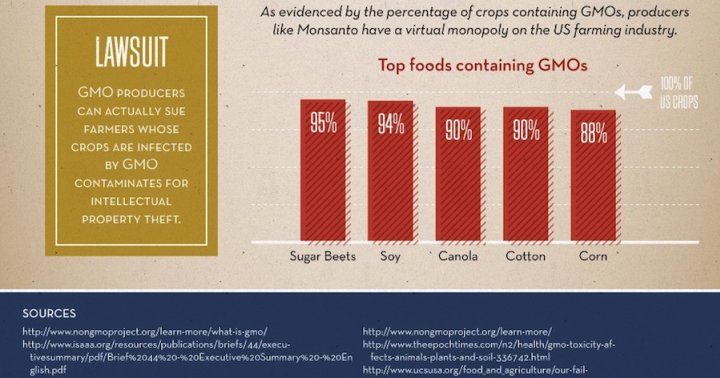 A Reminder That Gmos Are Terrible Infographic Mindbodygreen